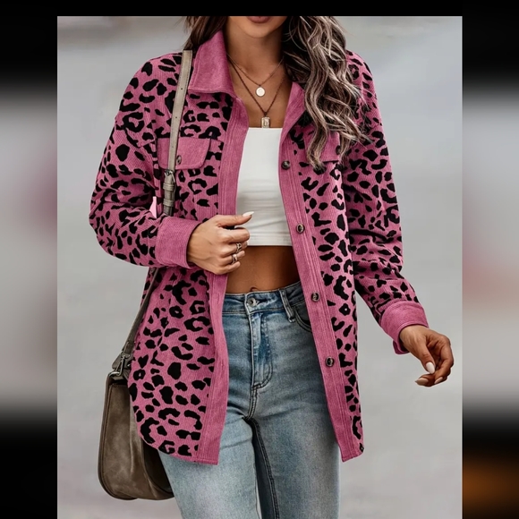 Jackets & Coats | Leopard Print Womens Shacket | Poshmark